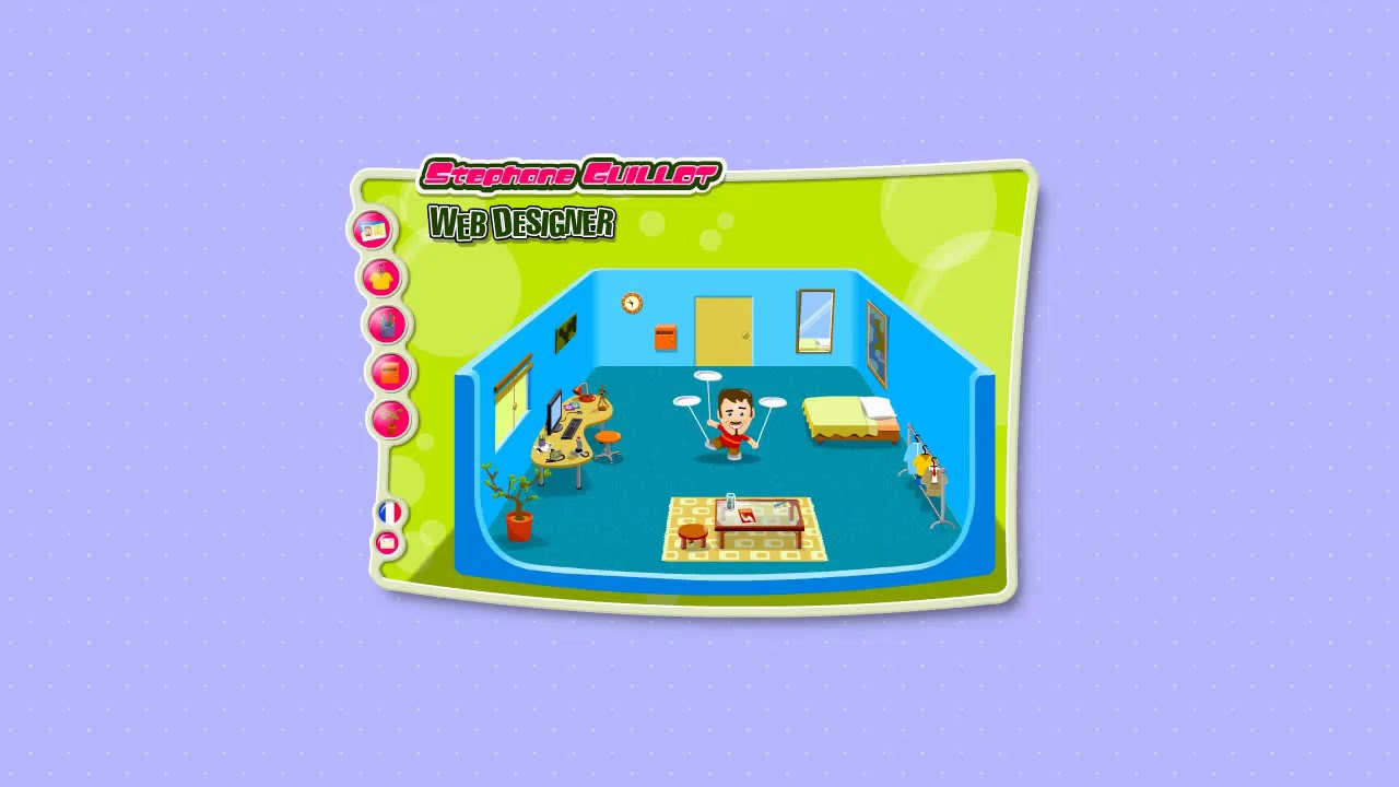 Stephane Guillot flash website in 2005