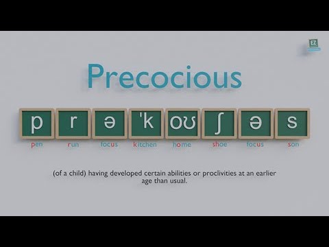 How to pronounce Precocious ?