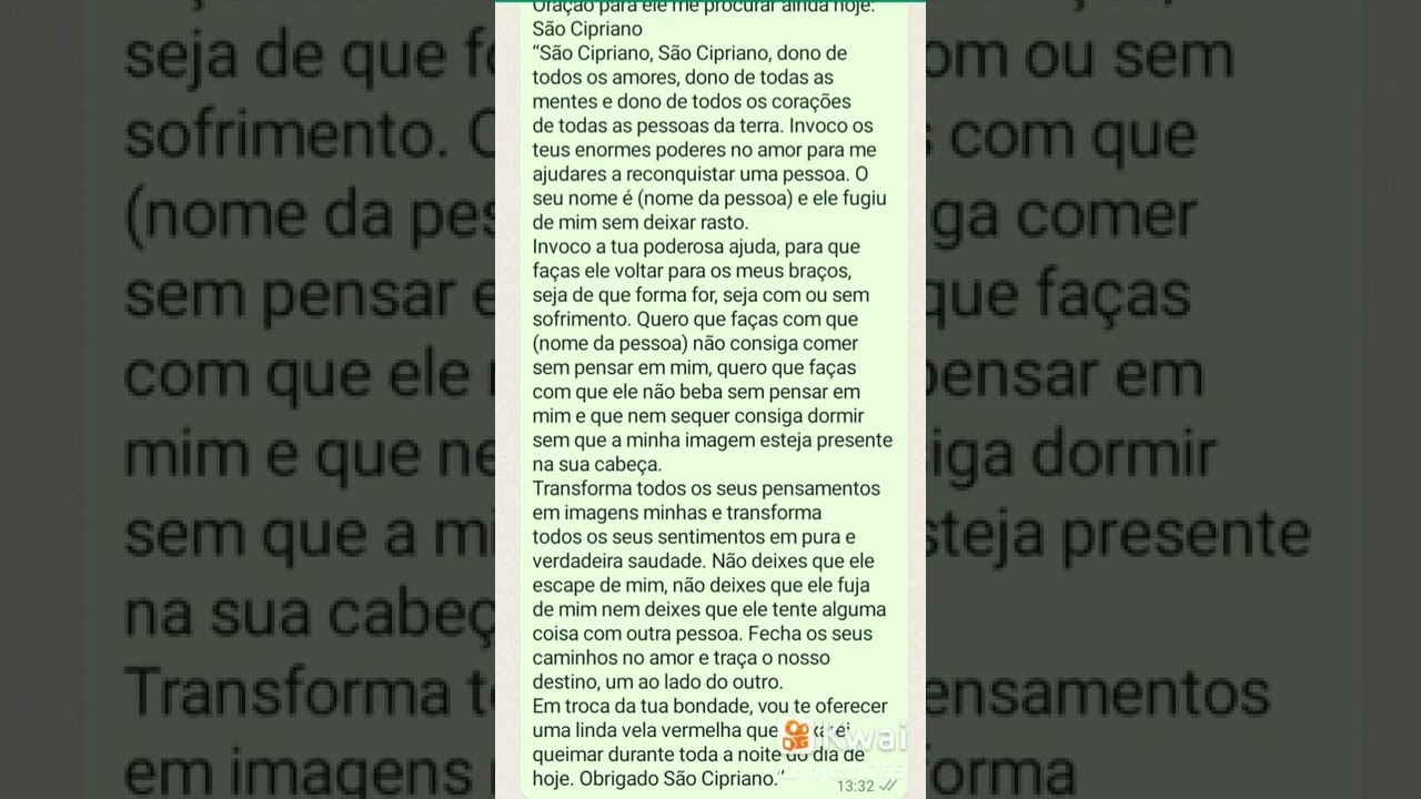 ORAÇÃO SÃO CIPRIANO