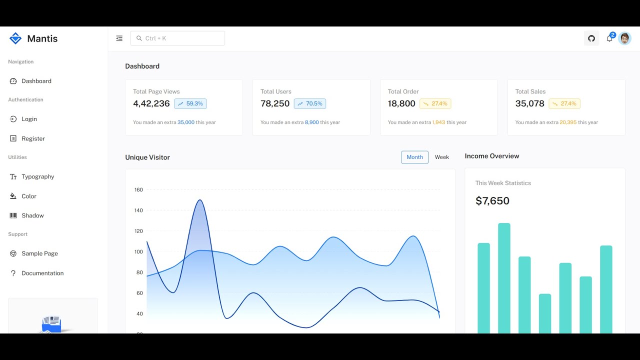 How to Create User Management UI in Angular 20 | Mantis Free Admin Template Guide