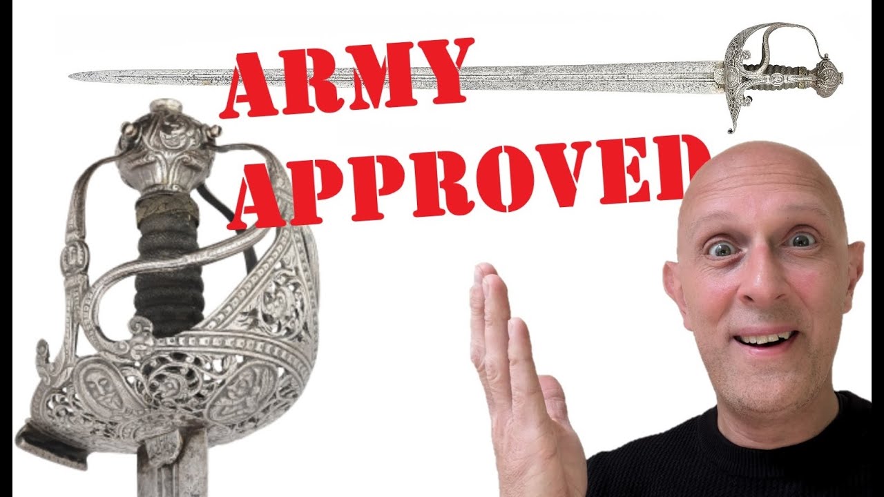 The English Civil War BROADSWORD that SOLDIERS preferred to RAPIERS