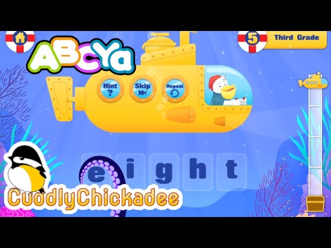 ABCya: Submarine Spelling Practice for Grade 3
