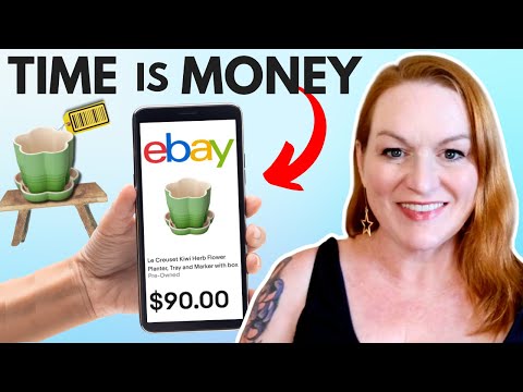 The #1 Fastest Way to Research Thrift Store Items for Ebay | Reselling | Ebay Barcode Scanner Image