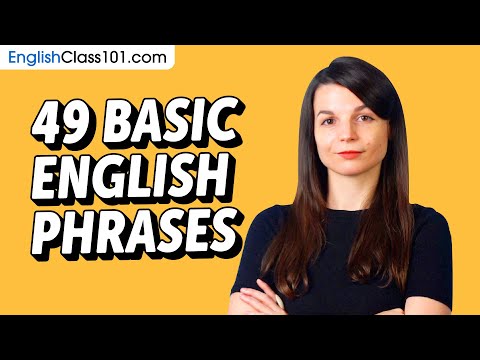 49 Basic English Phrases for ALL Situations to Start as a Beginner