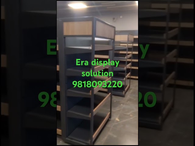Retail Store Display Rack - Retail End Cap Commercial Shelving Trader ...