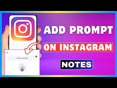 How To Write A Prompt On Instagram Notes | Use Prompt In Instagram Note