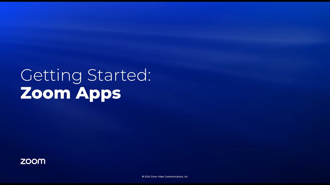 Developer Workshop - Building Your First Zoom App: A Step by Step Tutorial