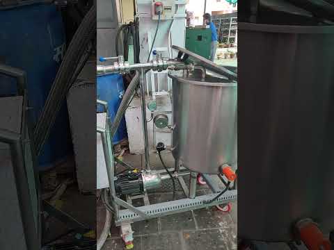 Trolley mounted CIP system
