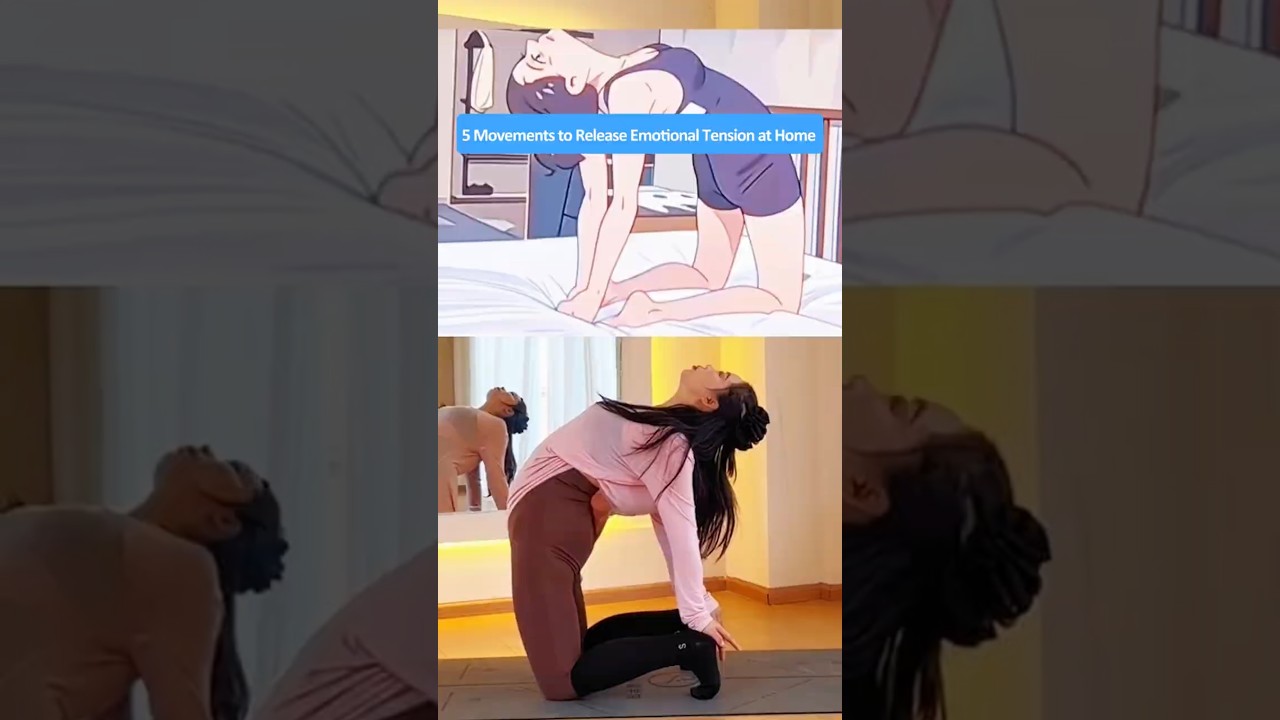 5 Gentle Stretches to Open Hips, Chest, Spine and Relieve Daily Stress