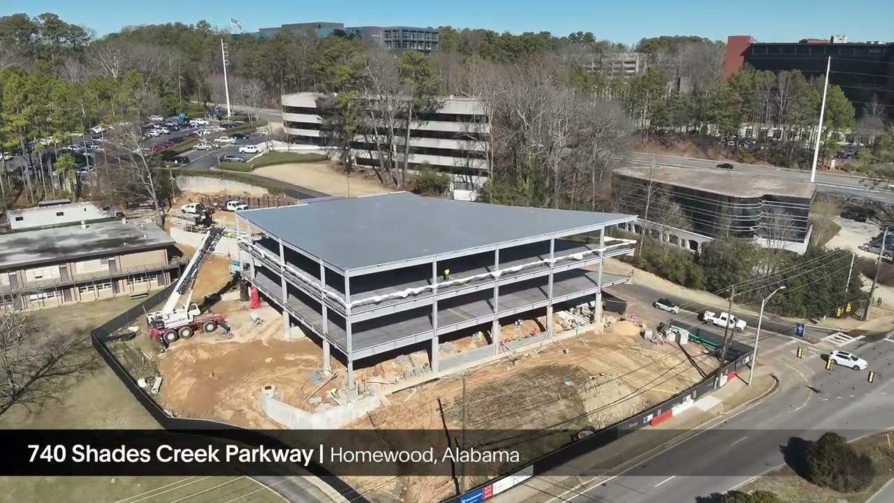 Progress at 740 Shades Creek Parkway