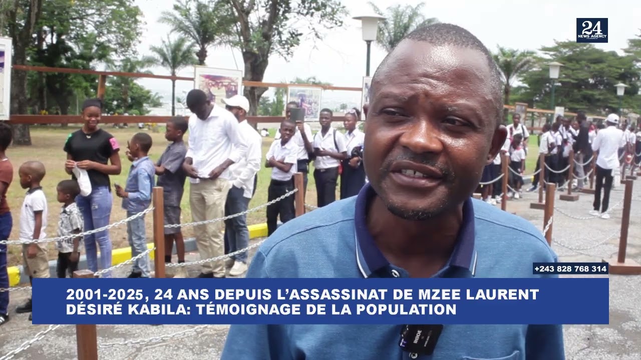 16 janvier 2001-16 janvier 2025 : les congolais se sont rendu au Palais de Marbre pour visiter ...