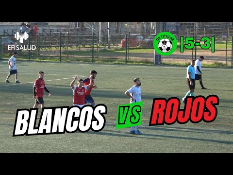 ⚪BLANCOS contra ROJOS🔴 |5-3| ⚽️ AMISTOSO FÚTBOL 11 en #peñablanca #futboltraining #futbol11