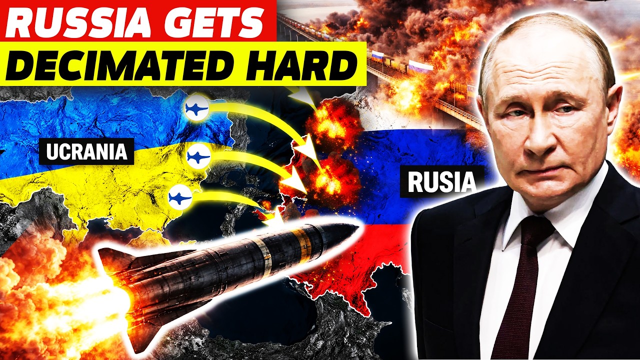 HORROR in Moscow! Dozens of Missiles Strike! Crimea Under Fire as Massive Blasts Shake the War!