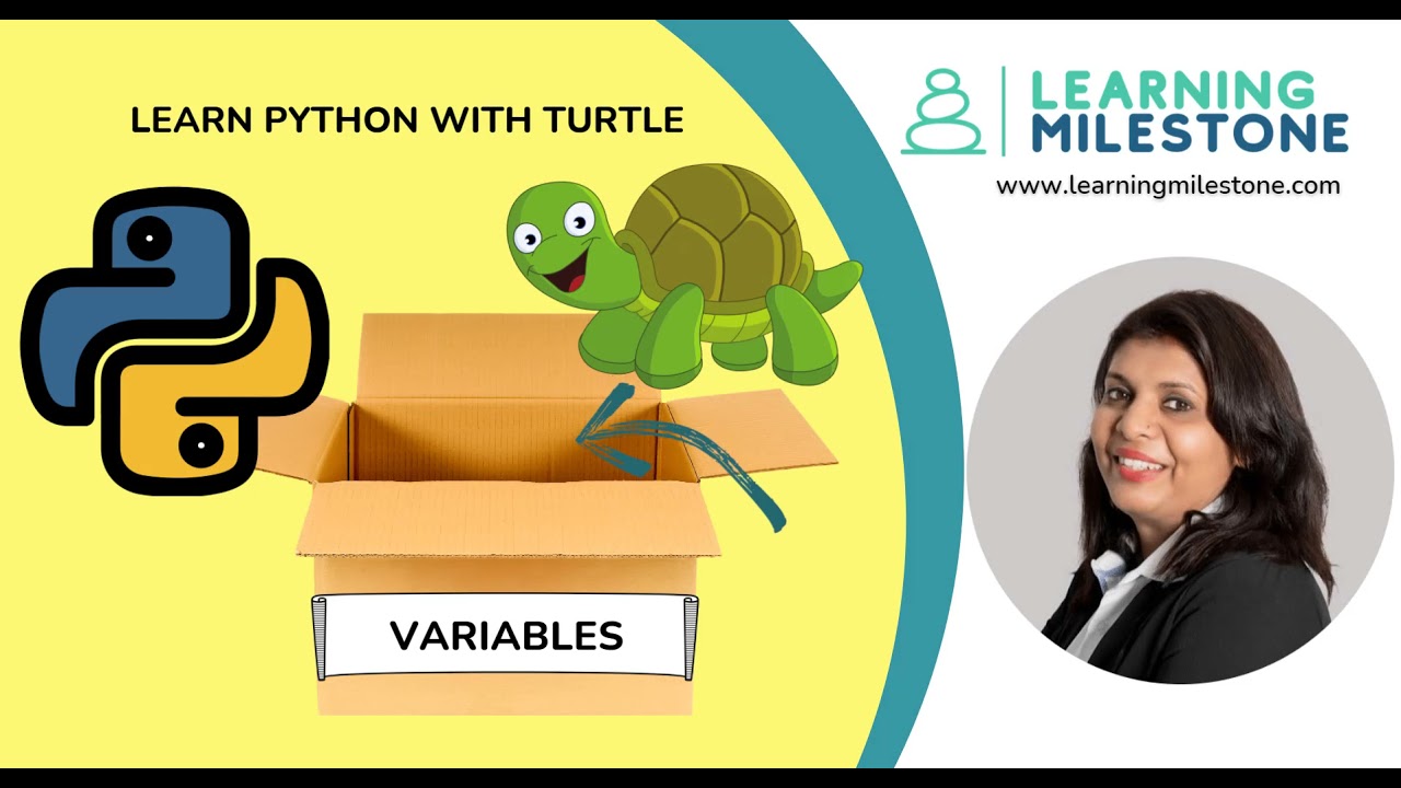 4 - Understanding Variables - Learn Python with Turtle Graphics