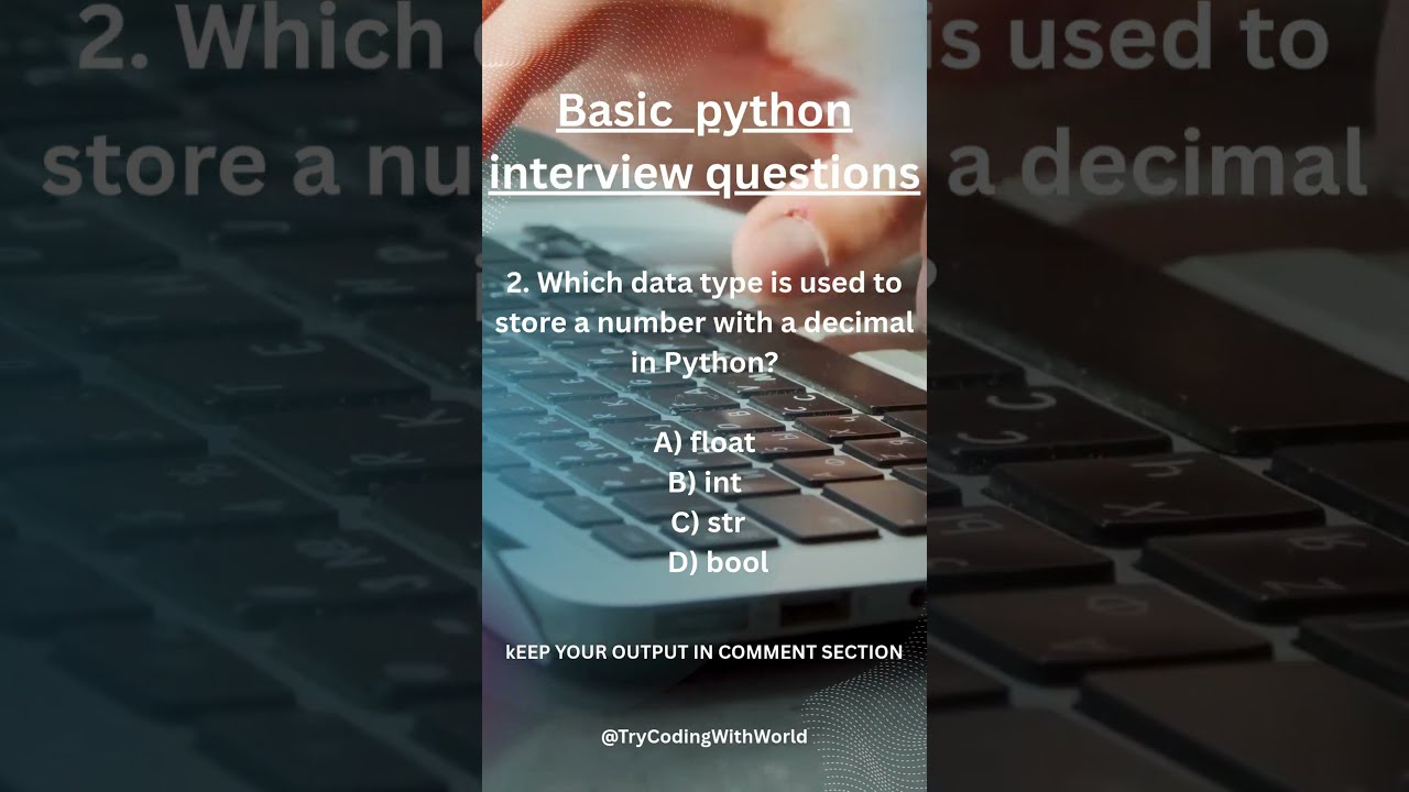 Which Data Type Stores Decimals?🤔#CodingShorts#PythonTips#Developer#PythonQuiz#Coding#py#CodingLife
