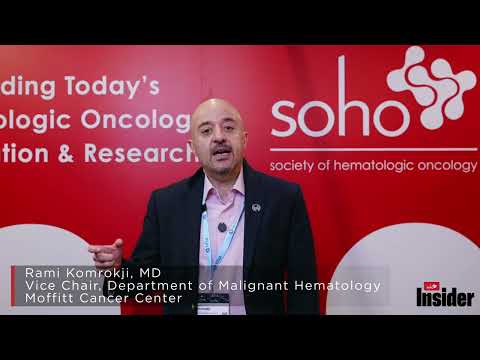 Dr. Komrokji reports imetelstat data in high-EPO MDS