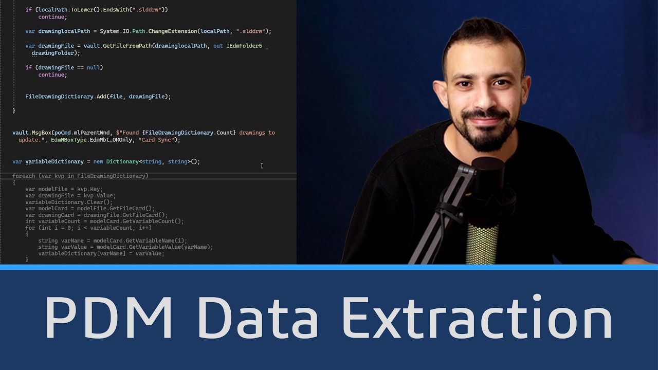 SOLIDWORKS PDM API: PDM Data Extraction