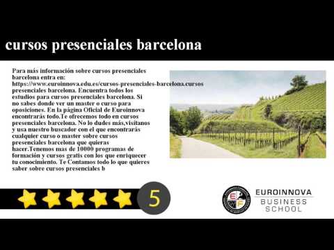 cursos presenciales barcelona