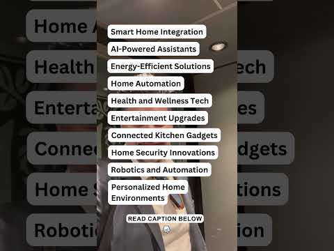 Top 10 Home Tech Trends in 2024!✨