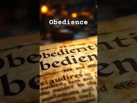 The True Meaning of Obedience: Listening and Responding with Purpose