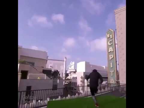 Impossible Long Kick From Neymar Jr in Los Angeles