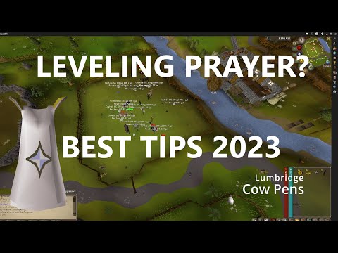 BEST way to level Prayer in OSRS 2023!