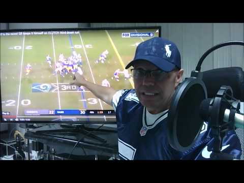Dallas Cowboys Jeff Heath baited! Proof better SS is needed! BREAKDOWN! VS Rams playoff game! Goff