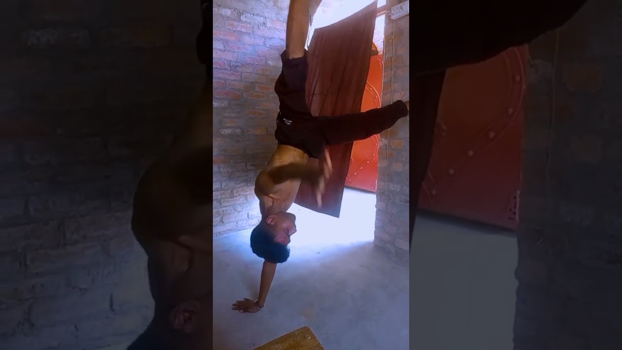 hand powered video 💪 Aditya Kumar stand videos / #fitness #workout #challenge #gym #india #viral