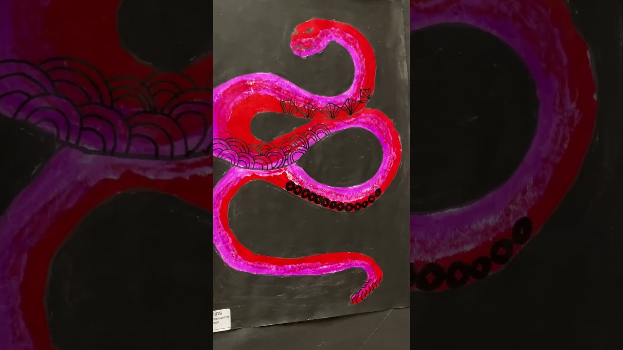 Lead Mine Elementary Art in Our Schools Month 2025