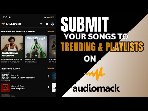 HOW TO SUBMIT YOUR SONG TO TRENDING & PLAYLISTS ON AUDIOMACK