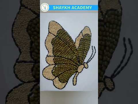 Grain Art || Summer Vacation Activity 2022 #shorts #diy #viral #trending #subscribe #art #beautiful