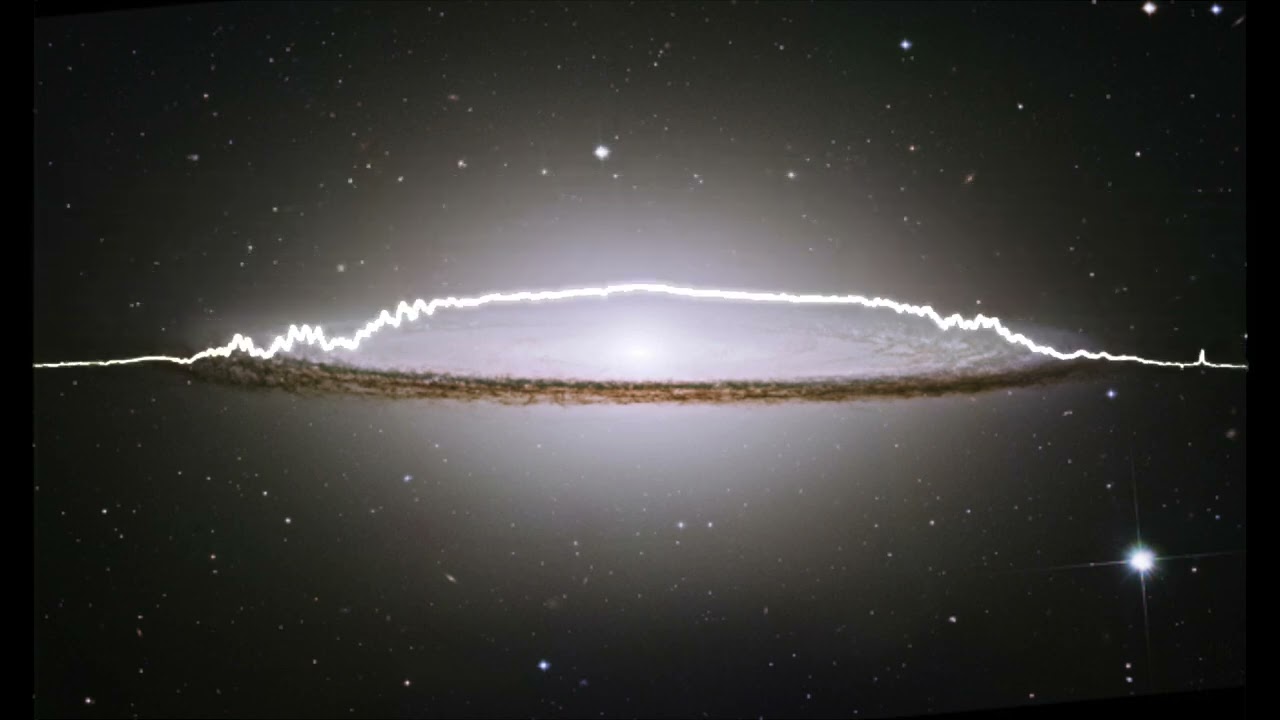 Data Sonification: M104 (Optical Only)