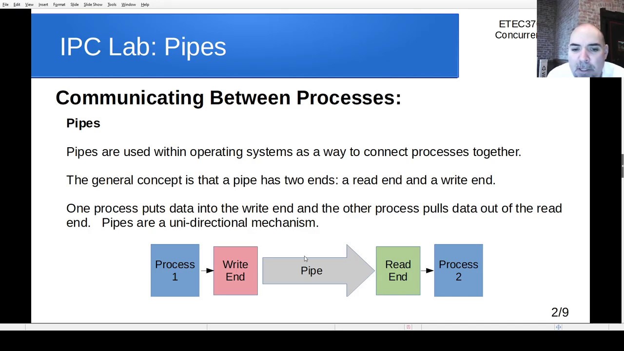ETEC3702 - Class 14 - Inter Process Communication Lab - Pipes