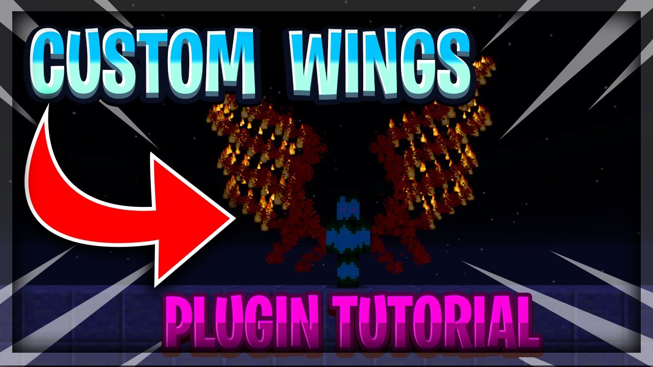 Custom Wings | Customise Particles & Shape | Spigot Plugin Tutorial Minecraft
