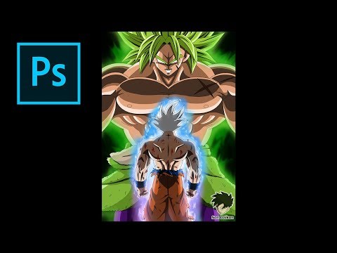 Drawing Goku VS Broly | DIGITAL DRAWING