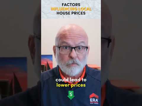 Factors influencing local house prices