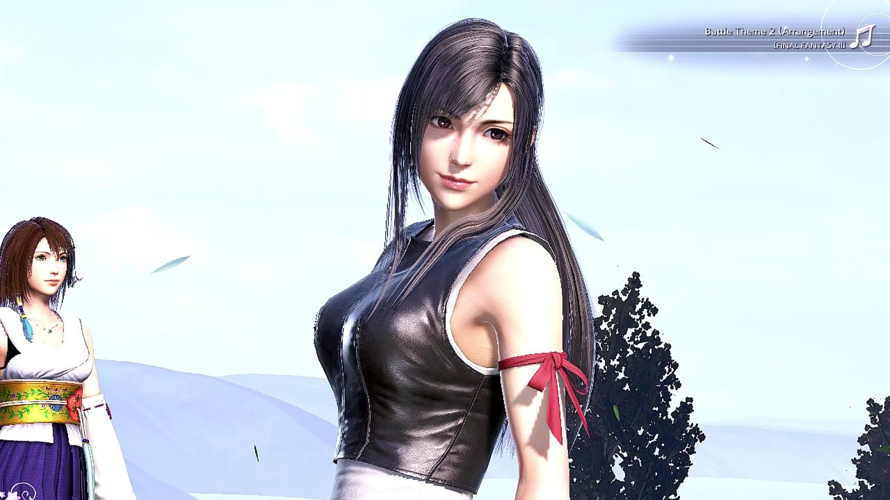 Cloud Tifa Advent Children Gameplay - Dissidia Final Fantasy NT