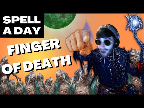 FINGER OF DEATH | Infinite Zombies - Spell A Day D&D 5E +1