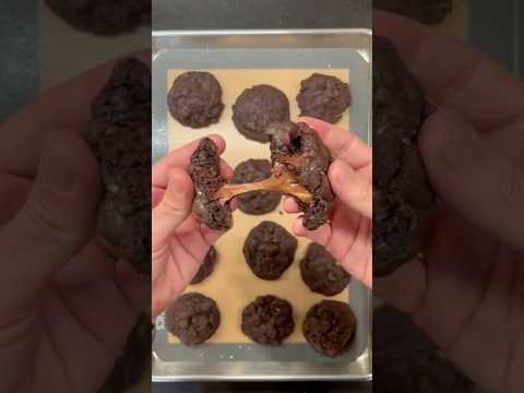 Salted Chocolate Caramel Cookies
