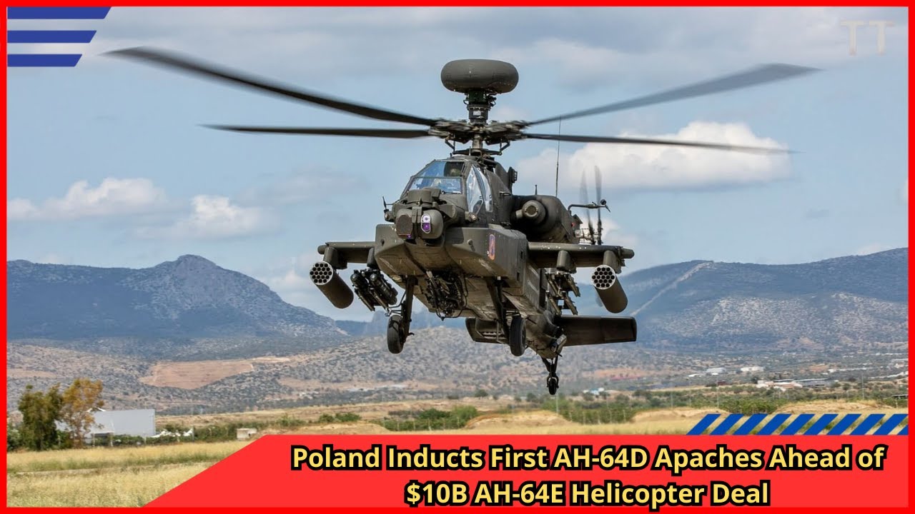 Poland Deploys Apache Attack Helicopters as Modernization Drive Accelerates
