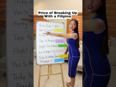Price of Breaking Up With a Filipina (upgrade)