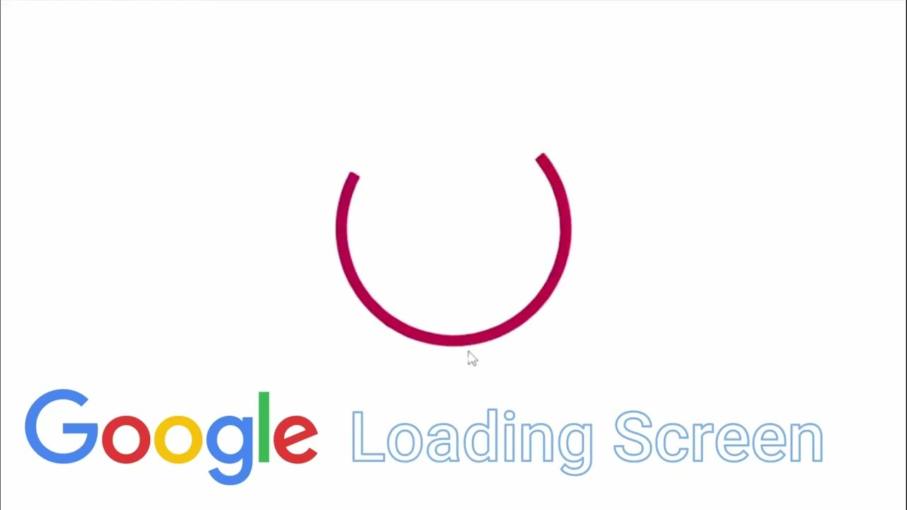 Building Google's Iconic Gmail Loading Animation from Scratch: CSS & SVG Tutorial