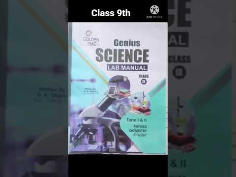 Class 9th (Genius SCIENCE Lab manual) Experiment -1#shorts