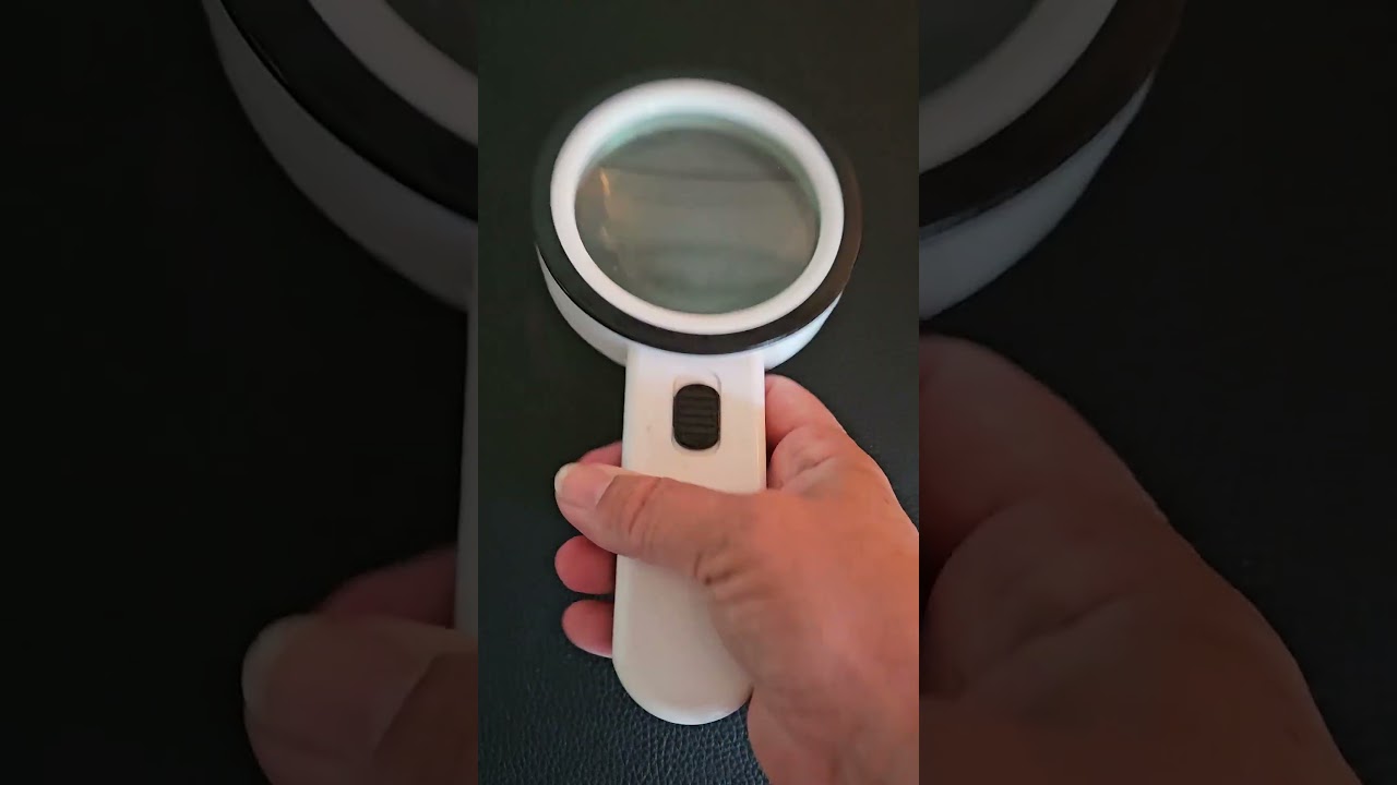 REVIEW: Magnifying Glass with Light 30X Handheld Large Magnifying Glass Illuminated Magnifier