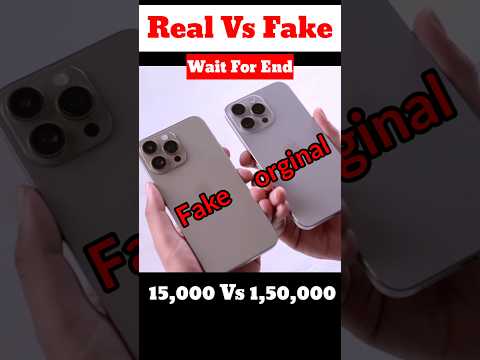 Exposed: How to Spot a Fake iPhone 15 Pro max????iPhone 15 Pro max #ytshorts #trending #shorts #short