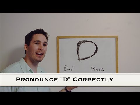 How to Pronounce Letter D in Spanish
