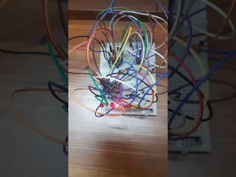 Decade counter using 4017 IC and 555 Timer