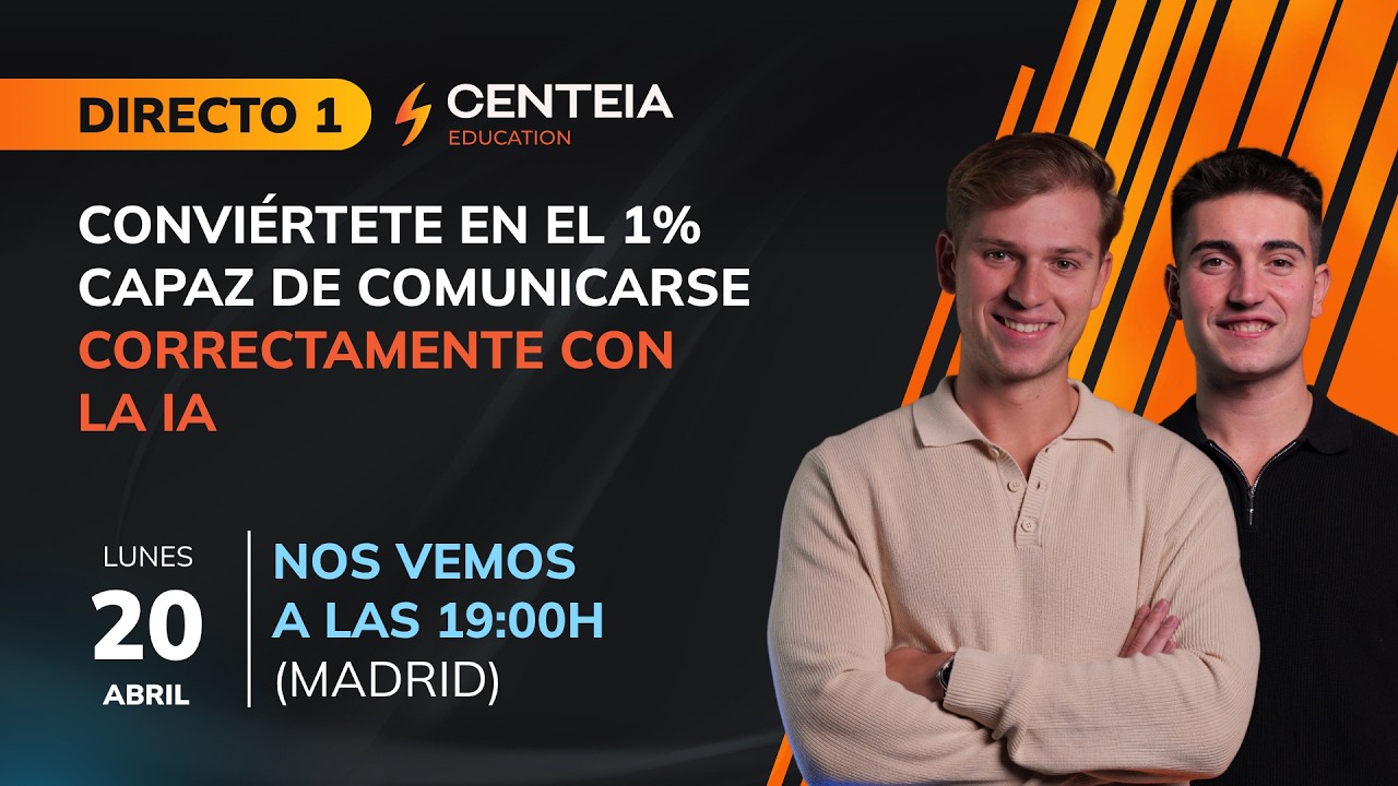 🚀 CLASE 1: Conviértete en el 1% Capaz de Comunicarse Correctamente con la IA