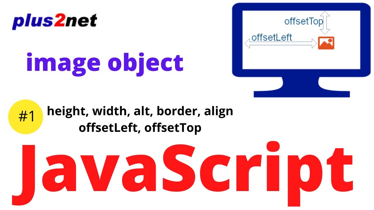 JavaScript image object and its properties Height width naturalwidth with offsetTop and offsetLeft