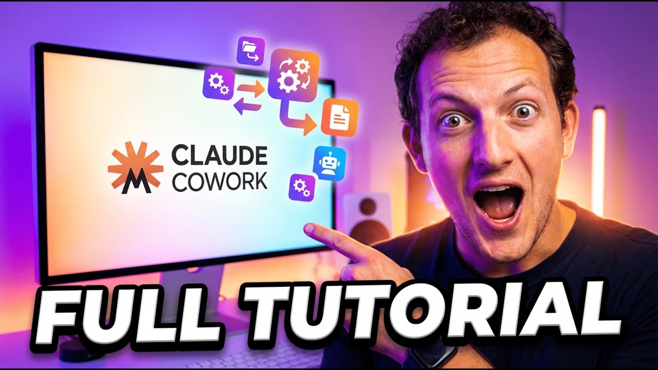 Claude Cowork Masterclass for Beginners (full tutorial)